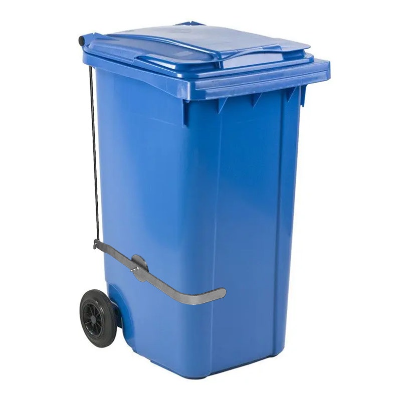 Afvalcontainer 240 liter blauw| Groot assortiment kliko blauw | Binqer
