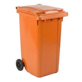 Minicontainer 240 liter oranje kopen? Afvalcontainers uit voorraad ...