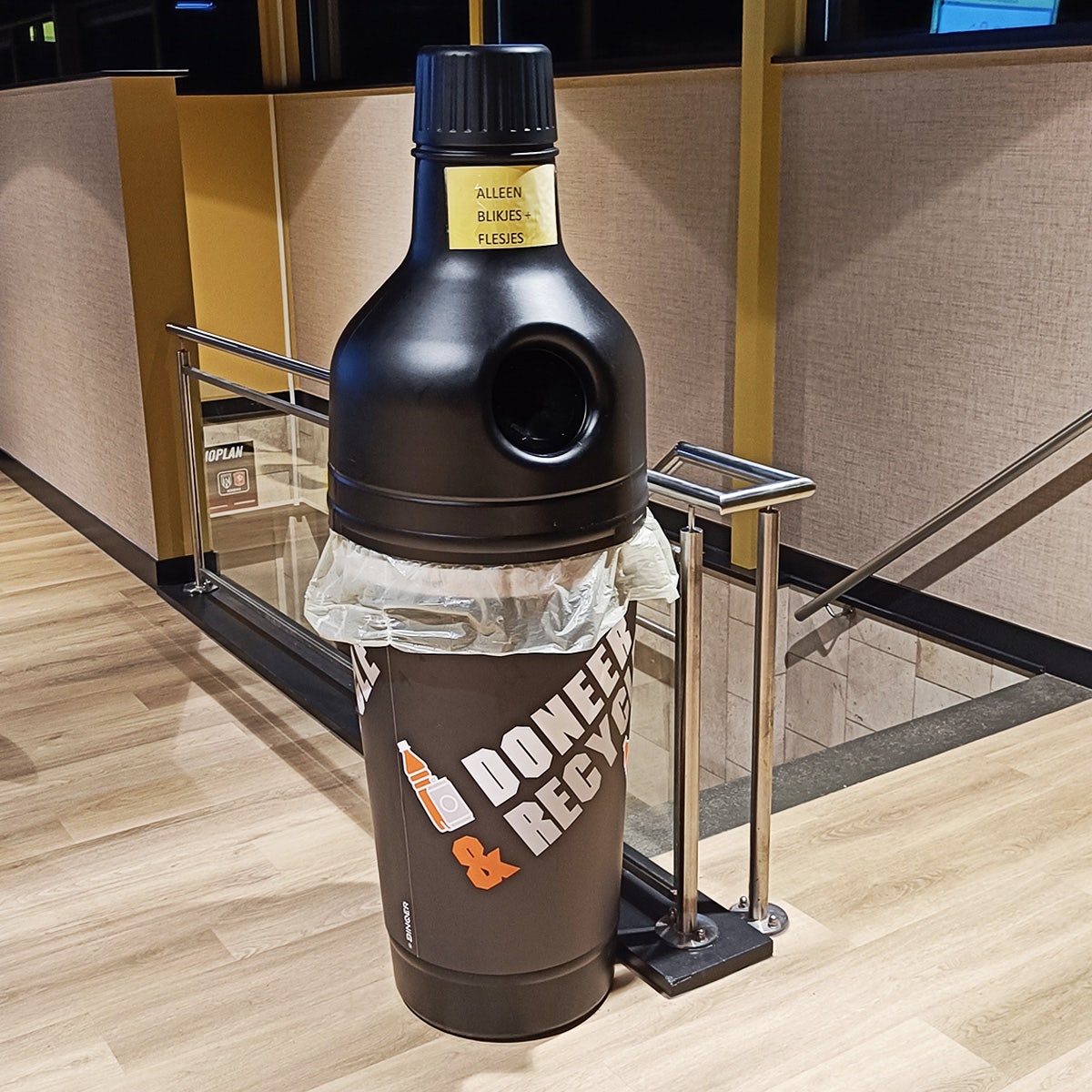 Inspiratie wikkel statiegeldinzameling