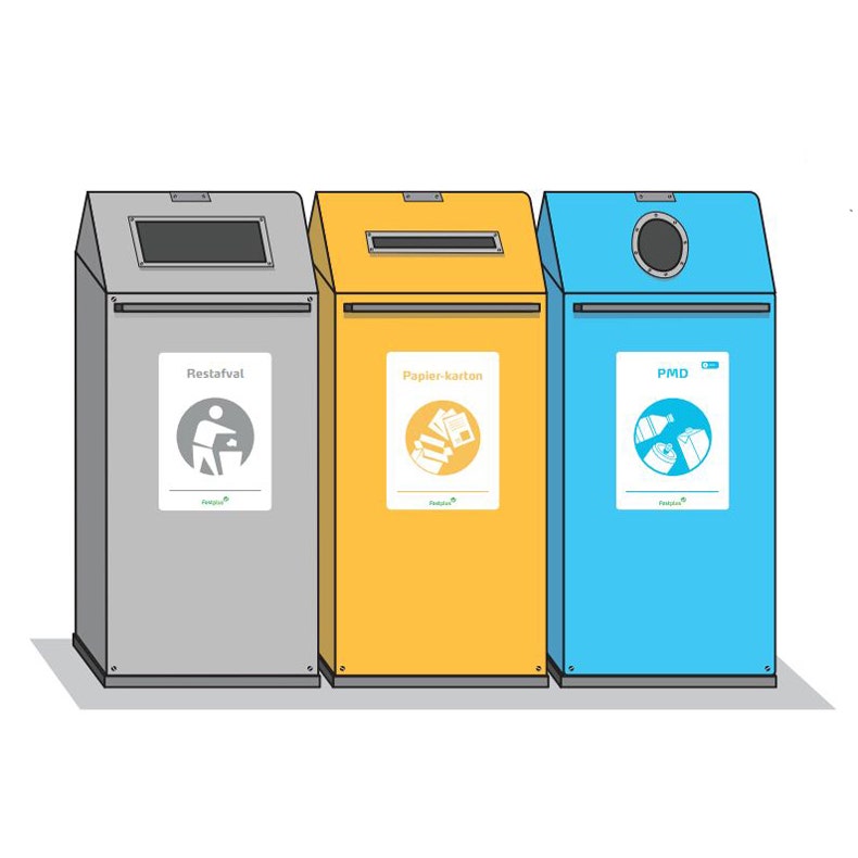 Afval sorteren voor bedrijven in België verplicht - Binqer.nl
